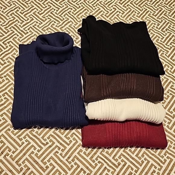 Vicinity | Sweaters | 5 Turtleneck Sweater Set Xl | Poshmark